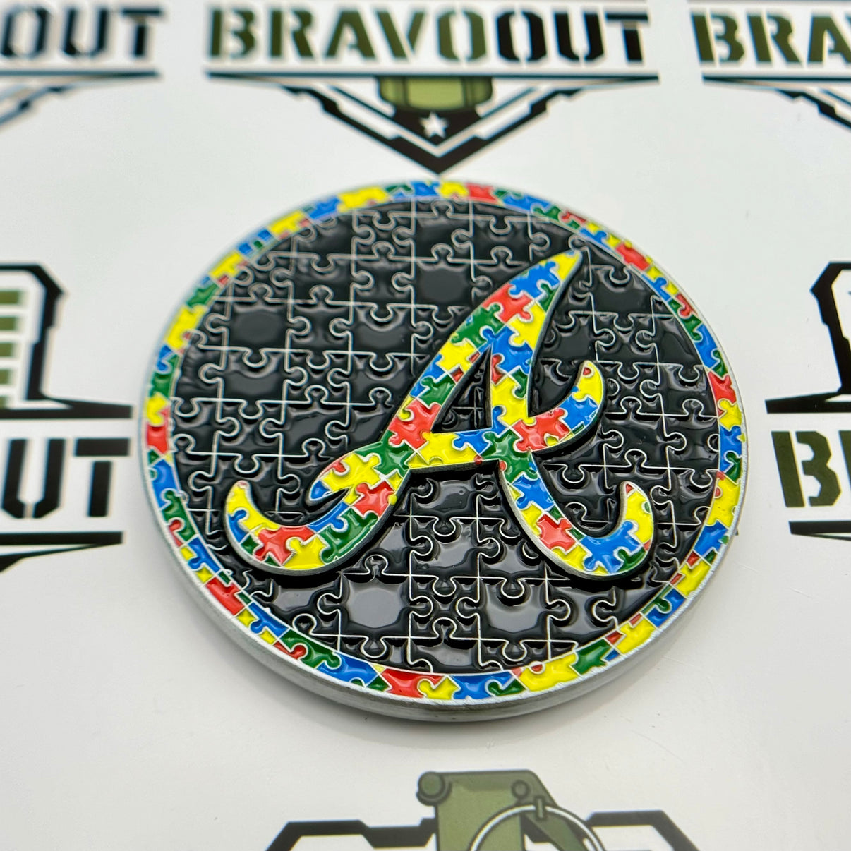 DEA Atlanta Autism Awareness Challenge Coin – Bravo Out