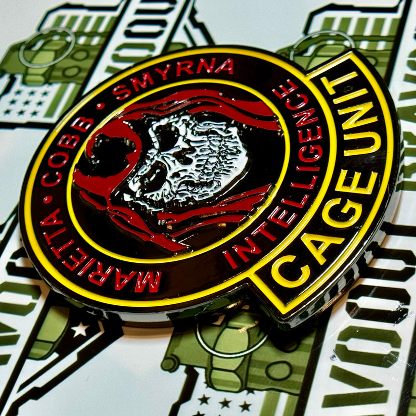 Cobb Anti-Gang Enforcement (CAGE) Collecting Flags Coin – Bravo Out