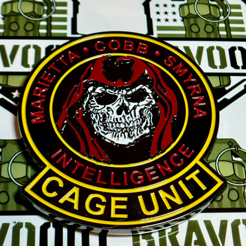 Cobb Anti-Gang Enforcement (CAGE) Collecting Flags Coin – Bravo Out