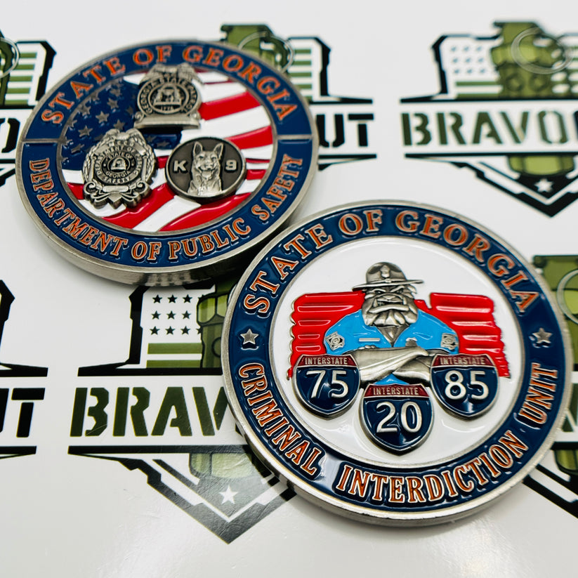 New - 2024 GA DPS Criminal Interdiction Unit (CIU) Challenge Coin ...